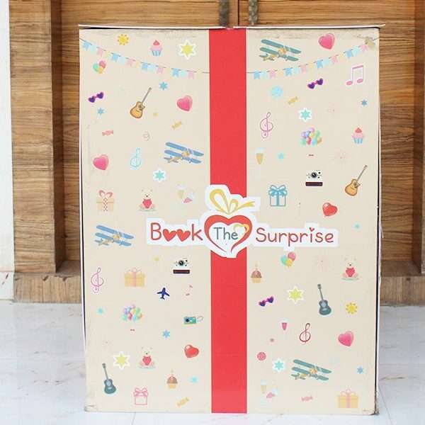 Balloons In A Box Surprise- Offer Them A Personalised Balloon Surprise